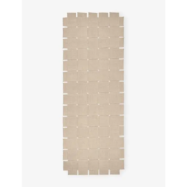 FERM LIVING Foundation Wool And Cotton Runner 80cm X 200cm - Cashmere