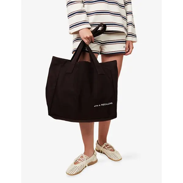 4TH & RECKLESS Tolu Cotton-canvas Tote Bag
