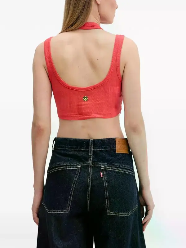 BARROW Cut-out Crop Top