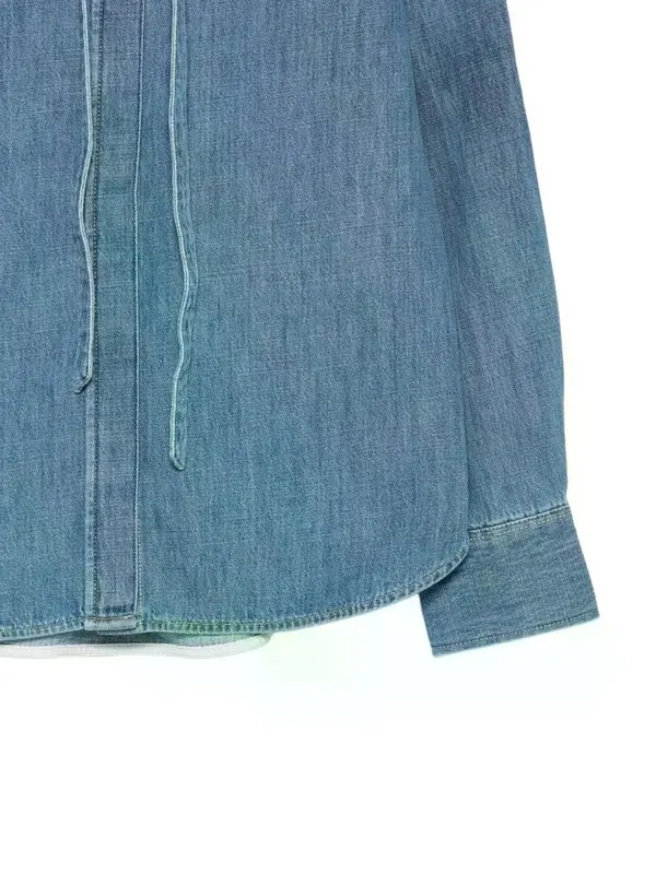 Closed Bow-tie Denim Shirt