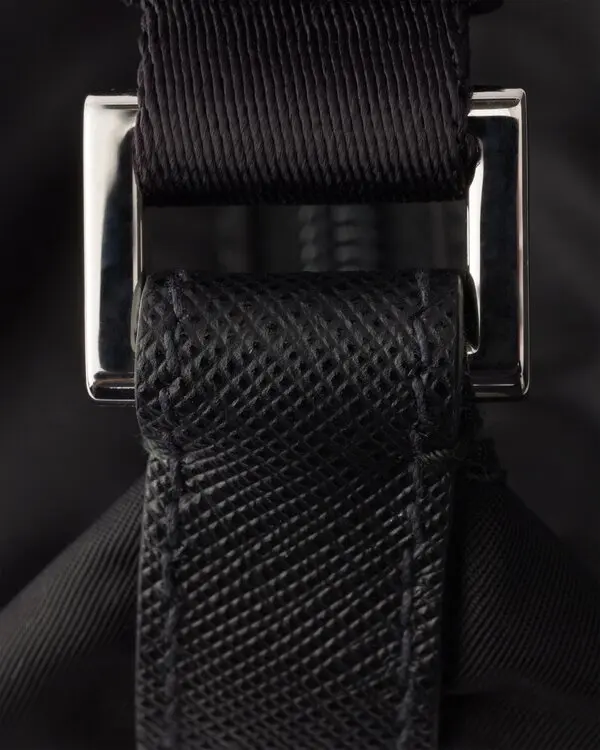 Prada Re-nylon And Saffiano Leather Shoulder Bag