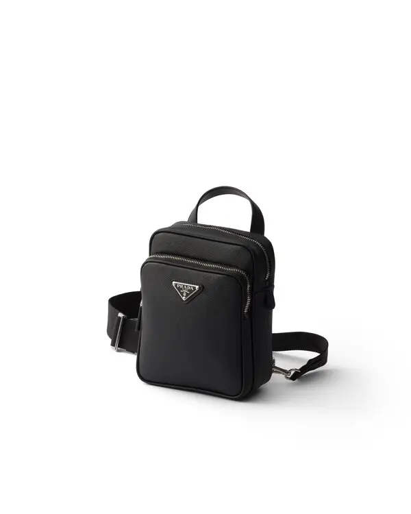 Prada Saffiano Leather Mini One-shoulder Backpack