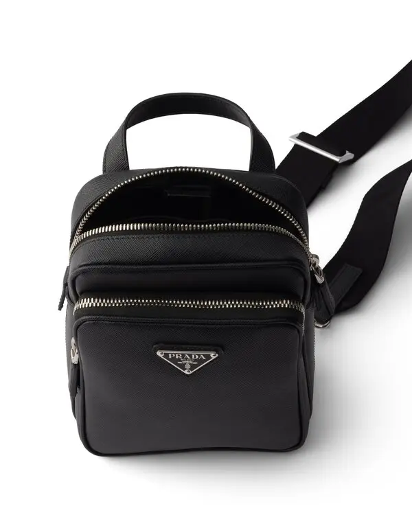 Prada Saffiano Leather Mini One-shoulder Backpack