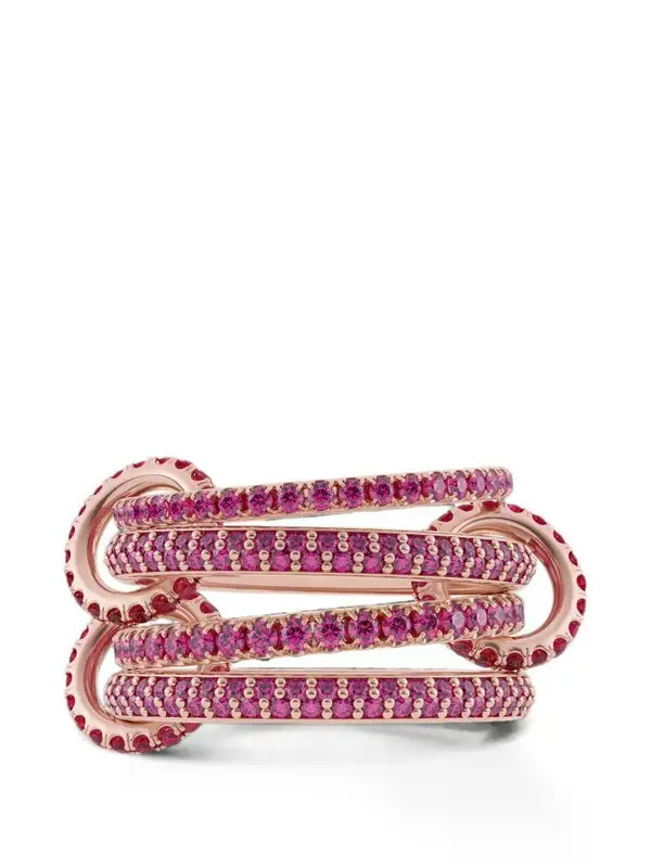 SPINELLI KILCOLLIN Delphinus Rouge Petite Ring - Pink