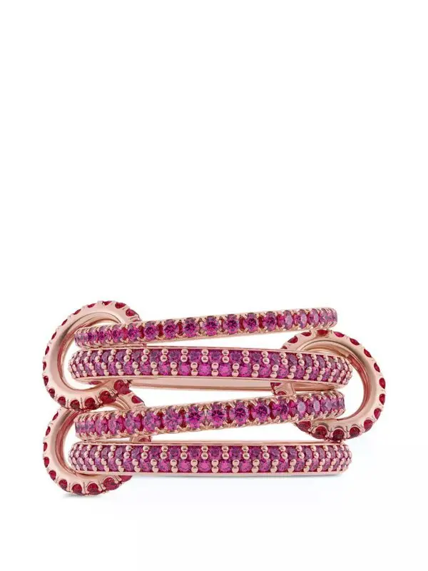 SPINELLI KILCOLLIN Delphinus Rouge Petite Ring - Pink