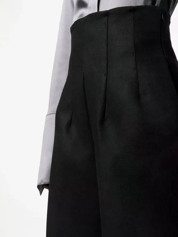 Bite Studios High-waisted Wide Leg Trousers