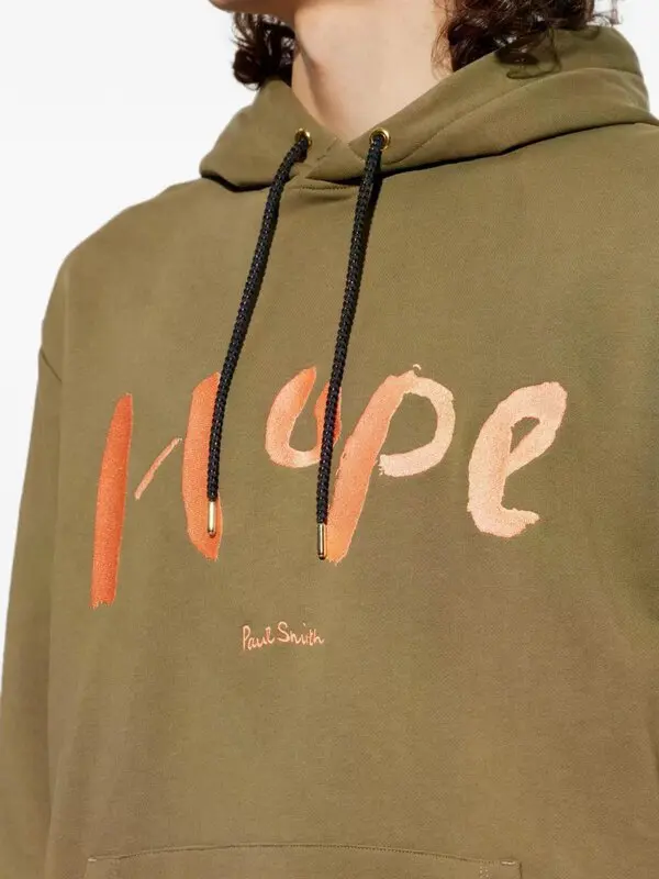 Paul Smith Hope-print Drawstring Hoodie
