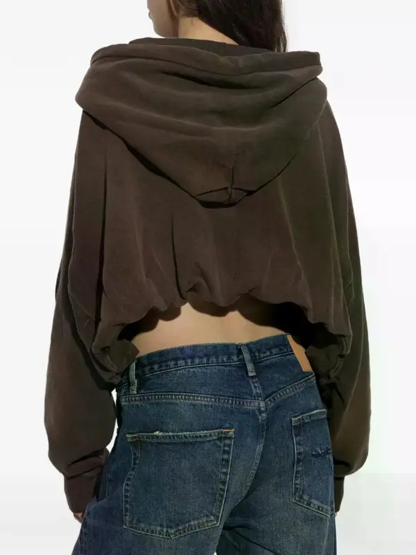 R13 Cropped Hoodie