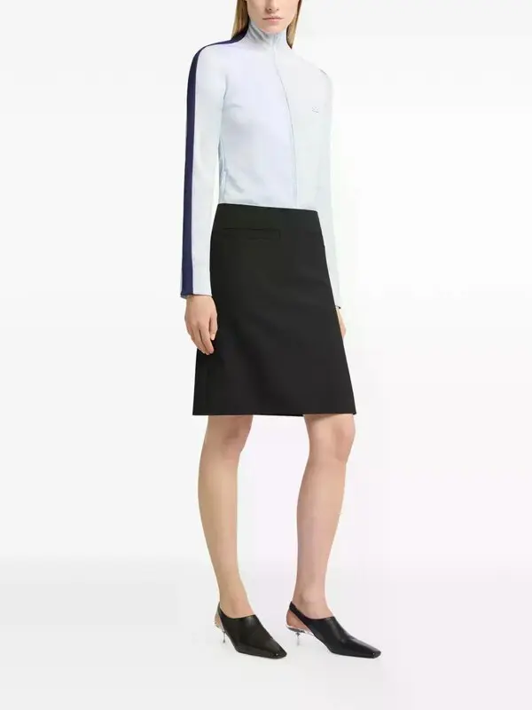 COURREGES Logo-patch Side-stripe Track Jacket