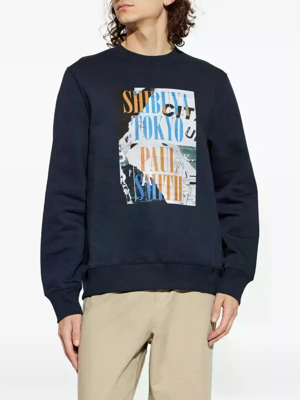 Paul Smith Graphic-print Sweatshirt