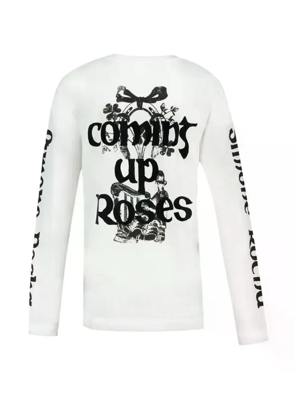 Simone Rocha Long Sleeve T-shirt With Graphic Print