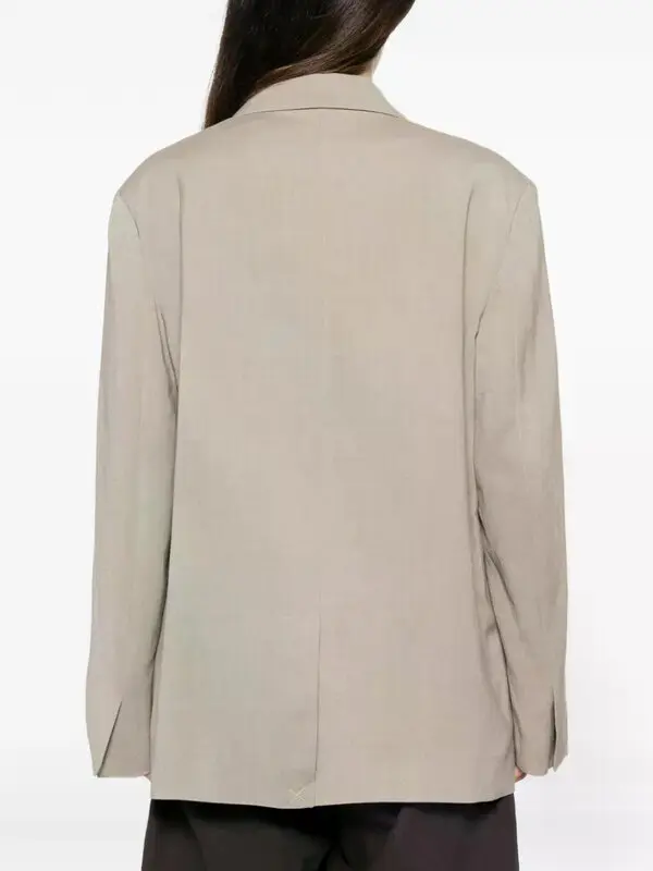 Sú Single-breasted Notched-lapels Blazer
