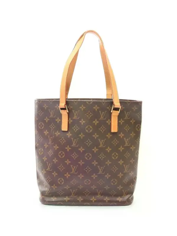 LOUIS VUITTON 2002 Vivian Gm Monogram Tote Bag - Brown