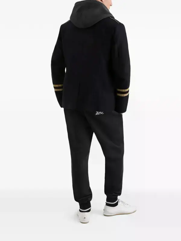 Dolce & Gabbana Cotton Jogging Trousers With Embroidery