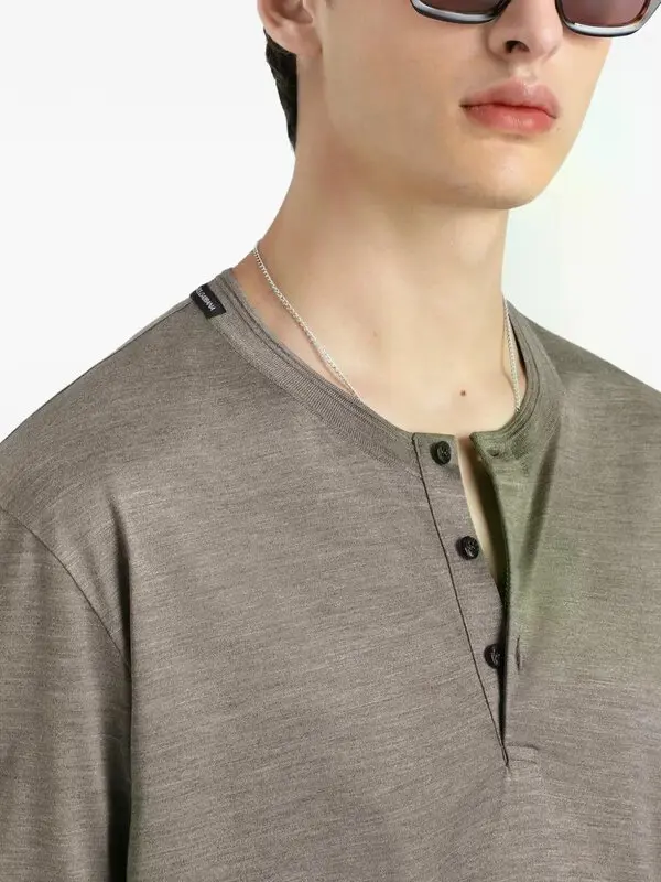 Dolce & Gabbana Silk Serafino T-shirt