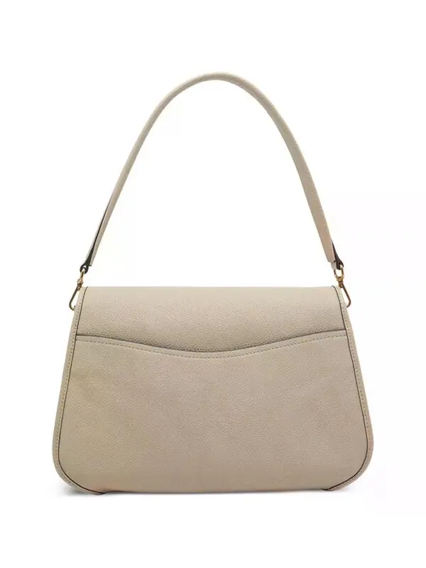 Michael Kors Medium Holmes Leather Shoulder Bag - Neutrals