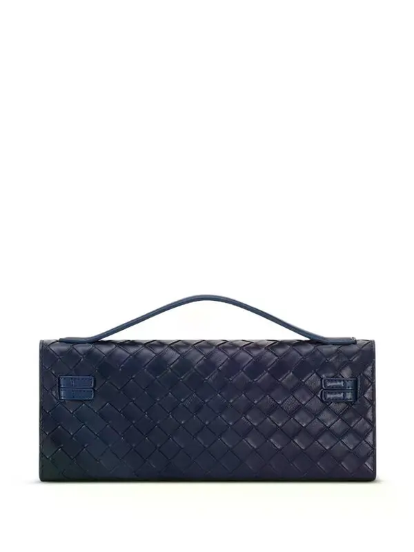 Jw Pei Bria Interwoven Clutch Bag - Blue