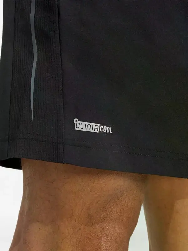 Adidas Tech Logo-print Panelled Shorts