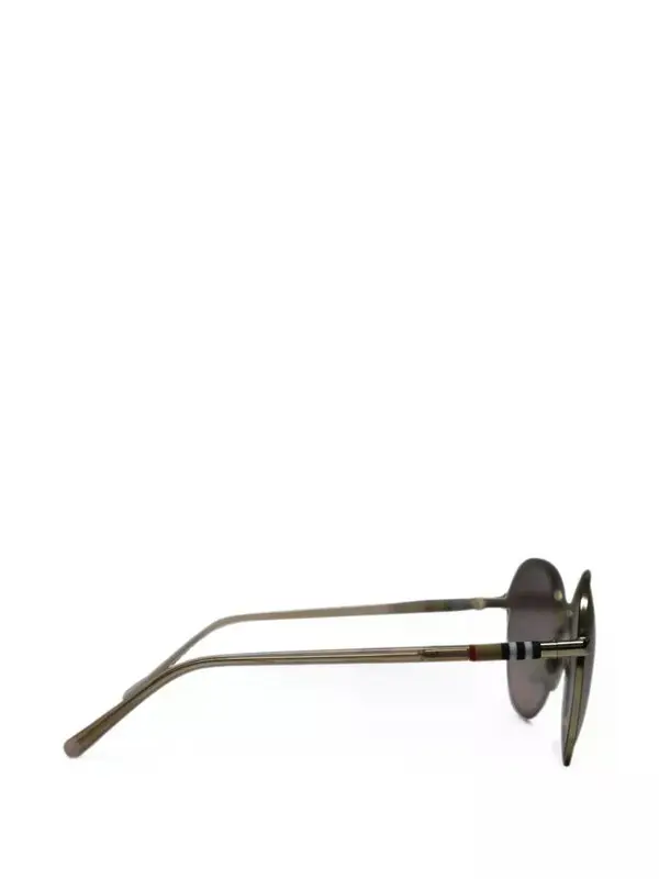 Burberry Gradient Round Sunglasses