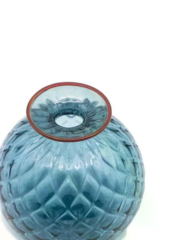 VENINI Monofiore Balloton Glass Vase - Blue