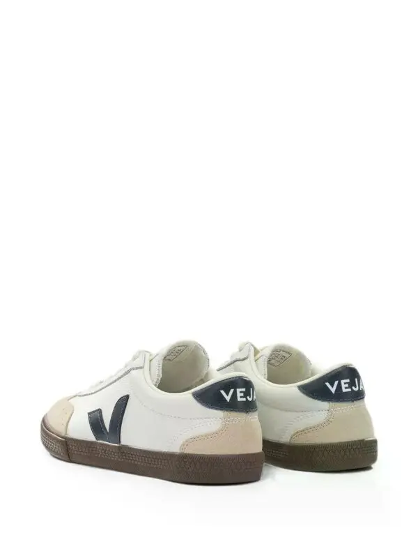 VEJA Volley Logo-patch Panelled Low-top Sneakers