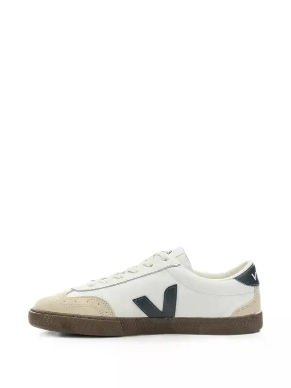 VEJA Volley Logo-patch Panelled Low-top Sneakers