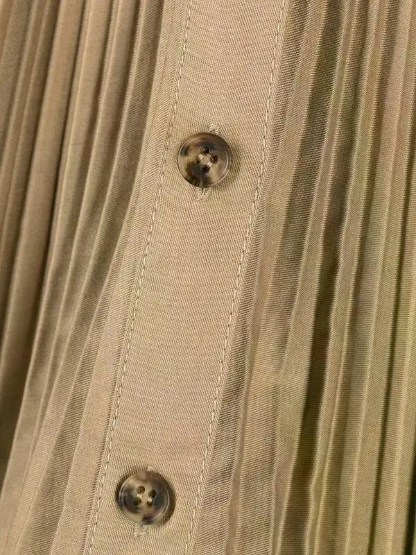 Red Valentino Pleated Mini Skirt