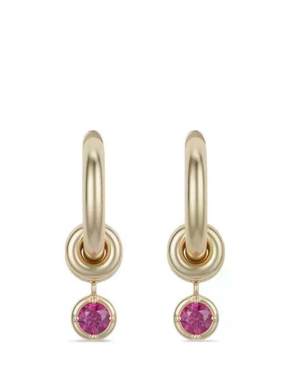 SPINELLI KILCOLLIN Zahra Sapphire Drop Earrings - Gold