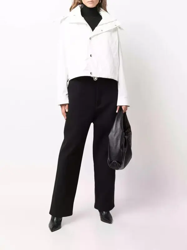 AMI Paris Cropped Waterproof Jacket