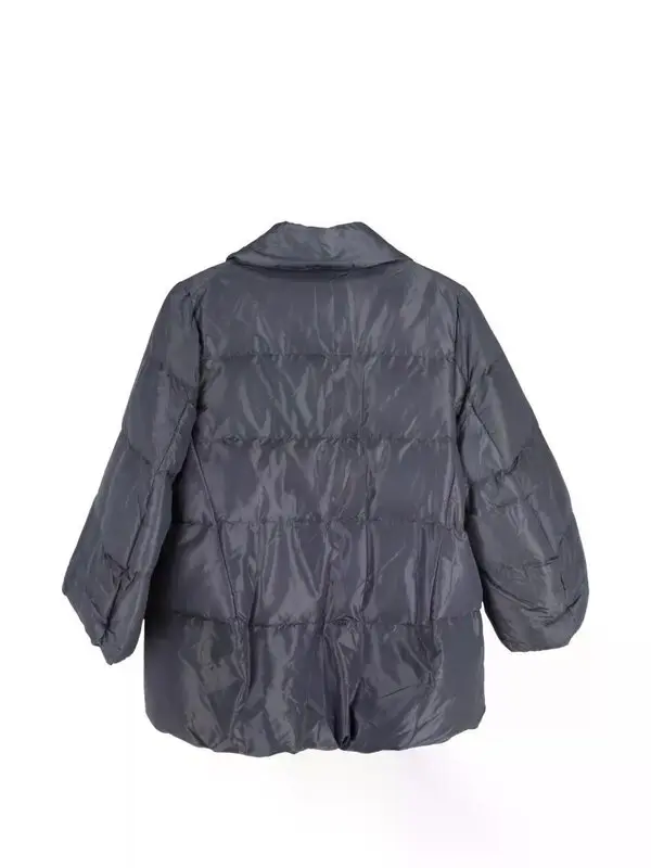JIL SANDER Quilted High-neck Jacket - Grey