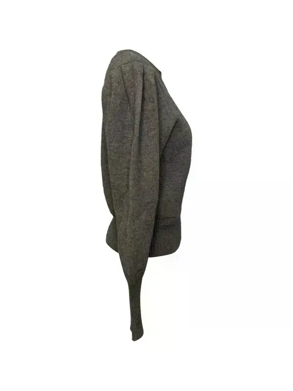 ISABEL MARANT VINTAGE Kelaya Puffed-sleeve Sweater