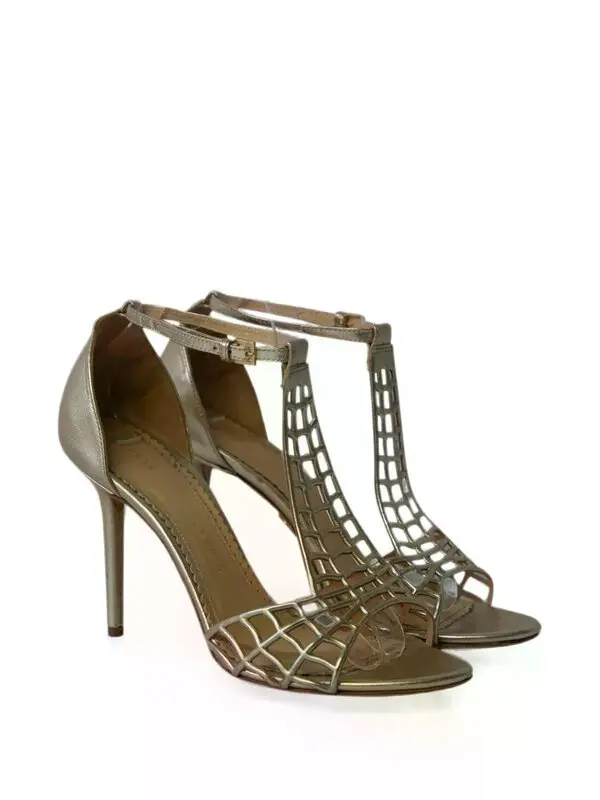 CHARLOTTE OLYMPIA Web Buckled Sandals
