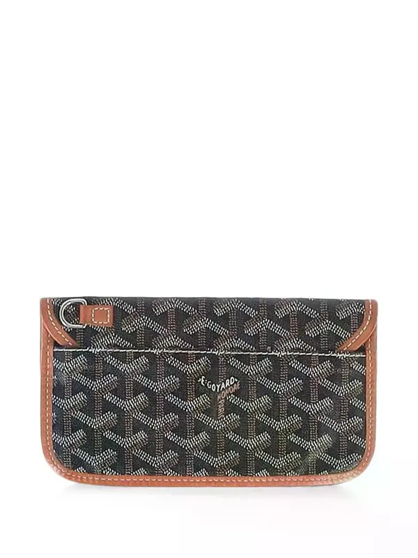 Goyard St. Louis Goyardine Clutch Bag