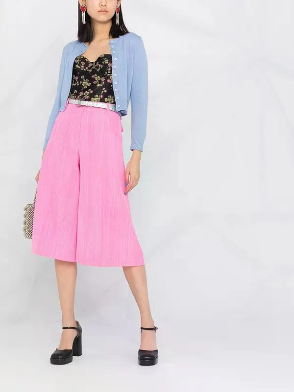 Red Valentino Floral-print Boned Bodysuit
