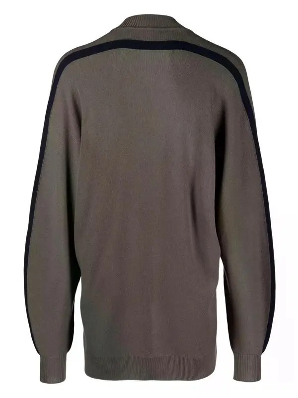 Issey Miyake Crew-neck Wool Jumper - Green