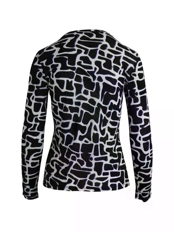 Proenza Schouler Printed Crew-neck Top
