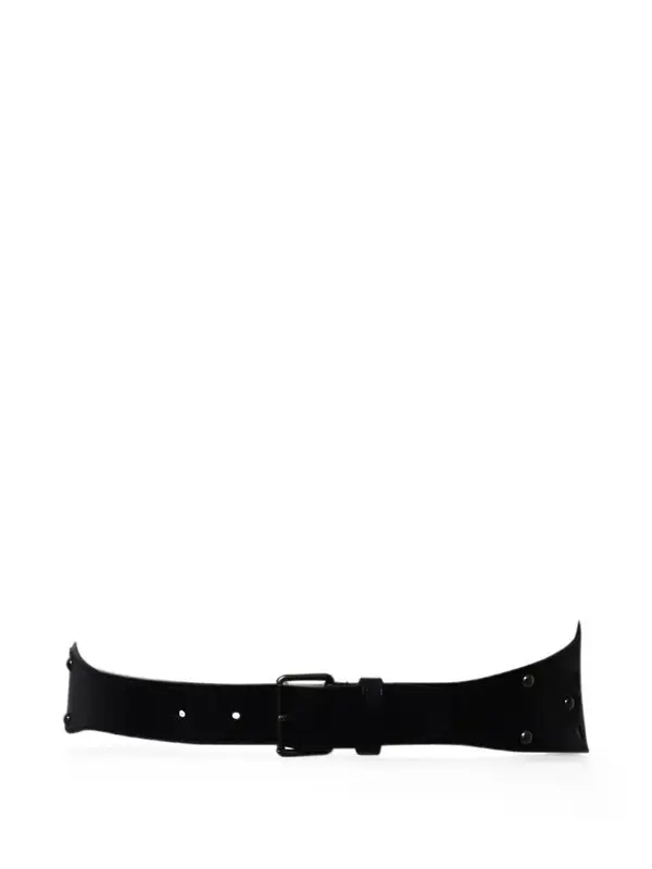 Alaïa Laser-cut Bustier Waist Belt - Black