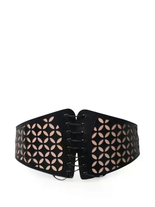 Alaïa Laser-cut Bustier Waist Belt
