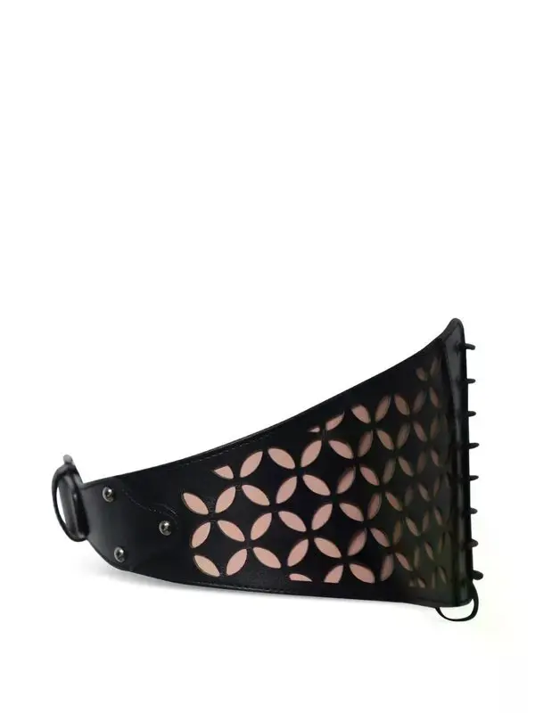 Alaïa Laser-cut Leather Waist Belt
