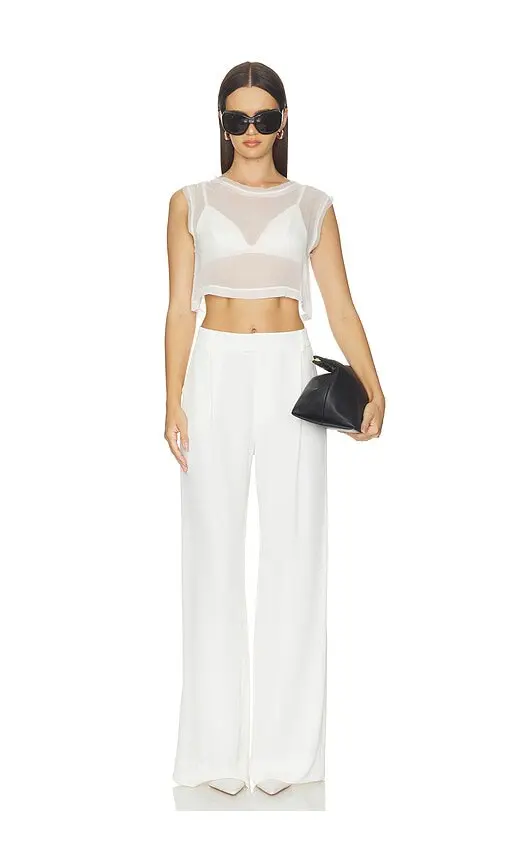 NONCHALANT LABEL Kara Crop Top In . Also