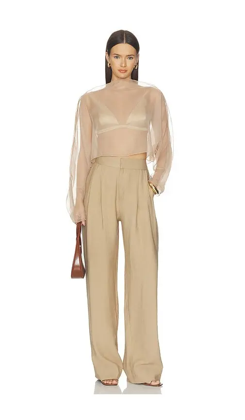 NONCHALANT LABEL Ezra Top In . Also
