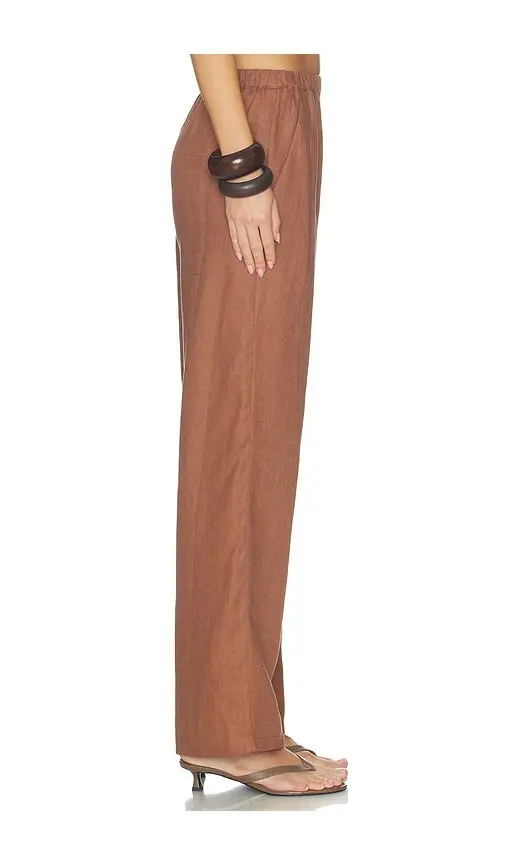 Faithfull The Brand Capriolla Pant In . Also - Chocolate