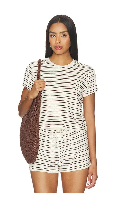 PERFECTWHITETEE Eve Short Sleeve Shirt In . Also - Multi
