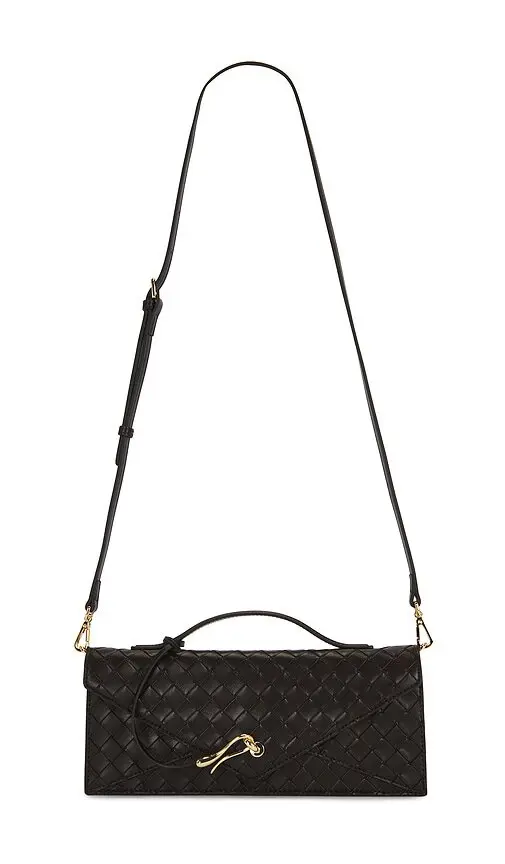 Jw Pei Celeste Woven Textured Envelope Top Handle Bag - Brown
