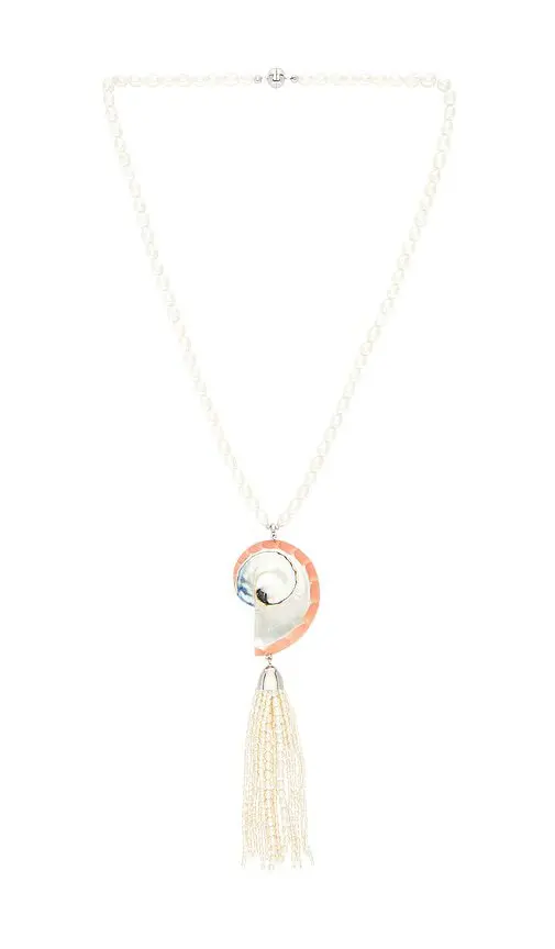 JULIETTA X Revolve Eros Necklace - Ivory