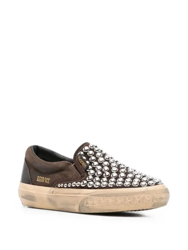 GOLDEN GOOSE Vce Leather Slip On