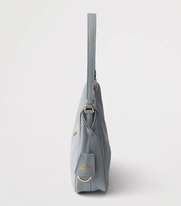 Prada Leather Re-edition 2005 Shoulder Bag - Turquoise