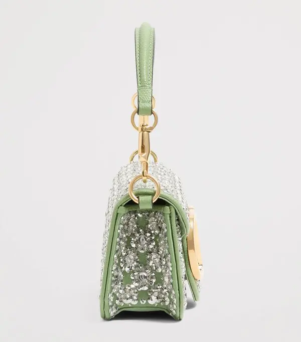 Valentino Garavani Embellished Locò Shoulder Bag