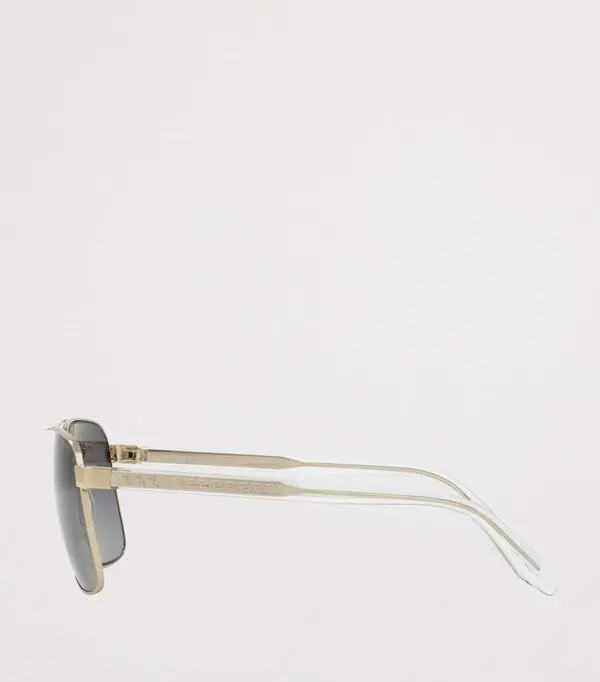 Versace Steel Square Sunglasses