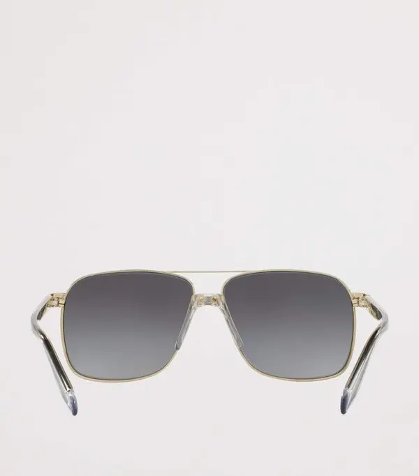 Versace Steel Square Sunglasses